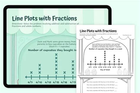 Line Plot With Fractions Worksheets Free Interactive And Printable Workybooks