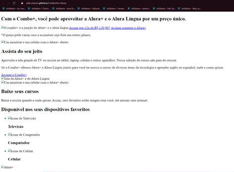 Css Não Carrega Html E Css Praticando Htmlcss Alura Cursos
