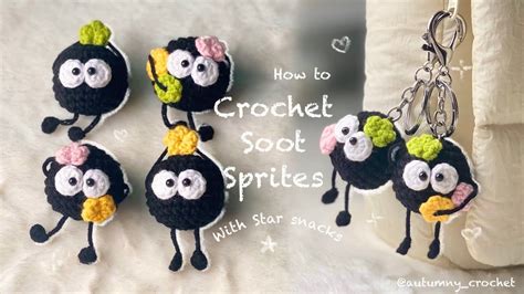 Crochet Soot Sprites Tutorial Easy And Cute Hướng Dẫn Móc Bồ Hóng