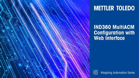 Ind360 Multiacm Configuration Using Web Interface Youtube