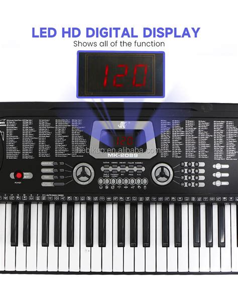 Mk2089 61 Key Electronic Keyboard Electric Digital Piano For Beginner Mk2089 61 Key Electronic Keyboard Electric Digital Piano For Beginner