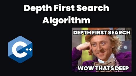 Depth First Search Algorithm Explained With C Examples Youtube