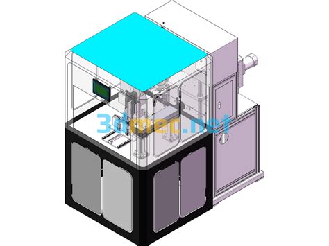 Injection Molding Machine Automatic Loading And Unloading 3d Model