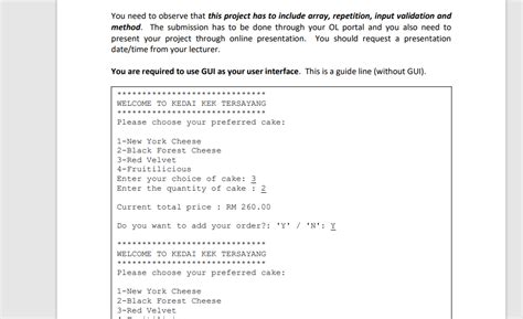 Solved You Are Required To Develop A Java Project With Chegg
