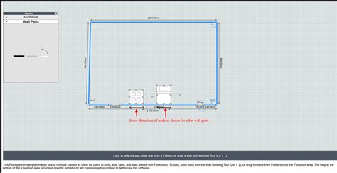 Show Dimesion Of Object Gojs Northwoods Software