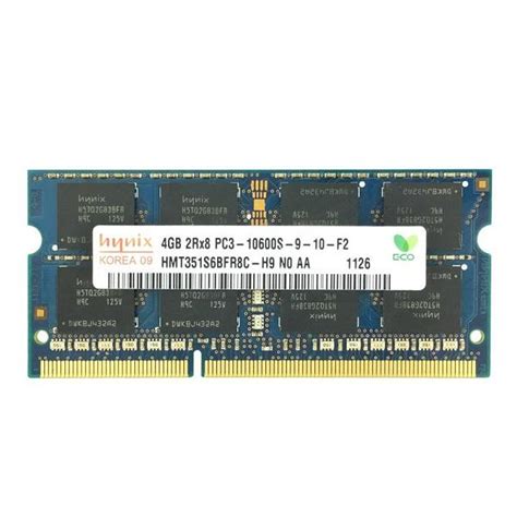 قیمت و خرید رم لپ تاپ Ddr3 تک کاناله 1333 مگاهرتز Cl9 هاینیکس مدل Pc3 10600s ظرفیت 4 گیگابایت