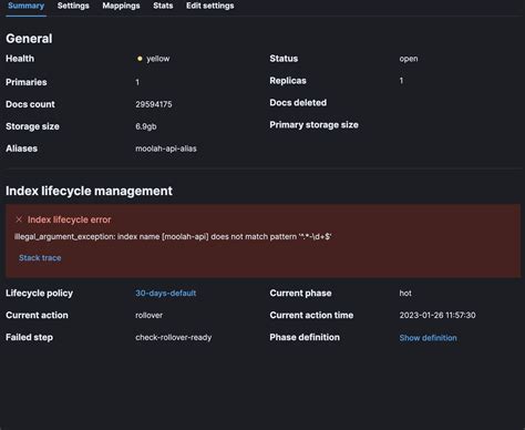 lifetime policy r elasticsearch