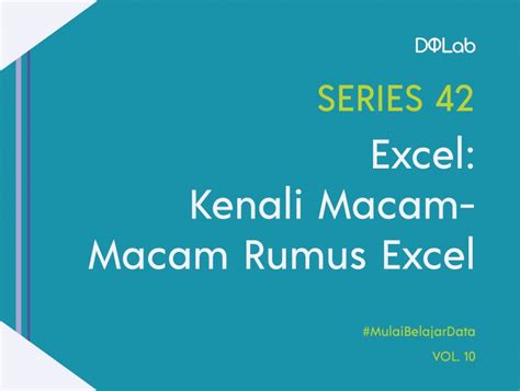 Rumus Excel Yuk Terapkan Rumus Microsoft Excel Ini Untuk Me