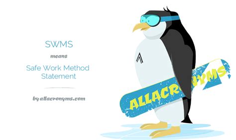 SWMS Safe Work Method Statement