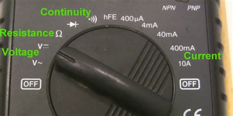 What Is The Symbol For Microfarads On A Multimeter Electronicshacks