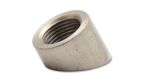 Vibrant 30 Degree Angled Oxygen Sensor Weld Bungs T304 Ss M18 X 15 Th