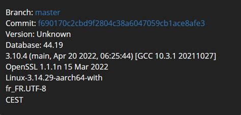 version unknown when check software updates is disabled · issue 10924