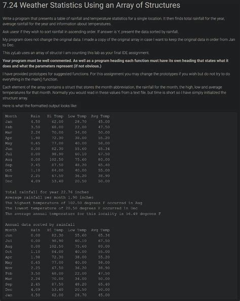 Solved C Coding Language Code Template This Zylab