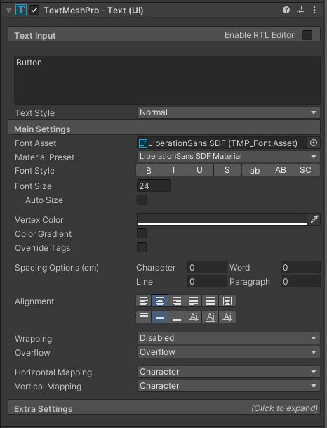 Ugui 2 Textmeshpro Text