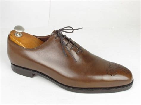 Crockett And Jones Weymouth Handgrade Brown Calfskin Oxfords 8e Uk 9 D Us 1025 Ebay