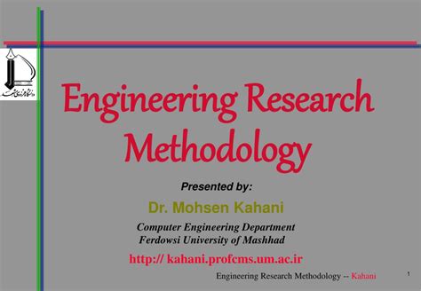 Ppt Engineering Research Methodology Powerpoint Presentation Free Download Id 779480