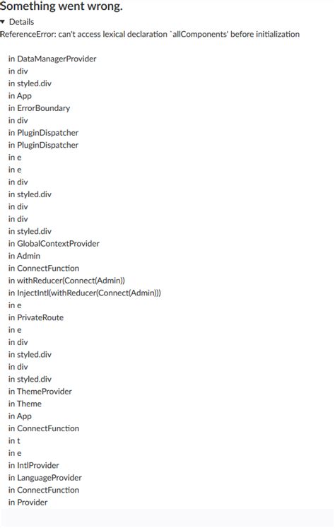 Something Went Wrong When Saving Component In Dynamic Zone With Strapi