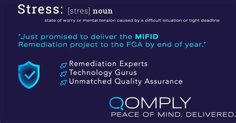Qomply On Linkedin Mifid Remediation Transactionreporting