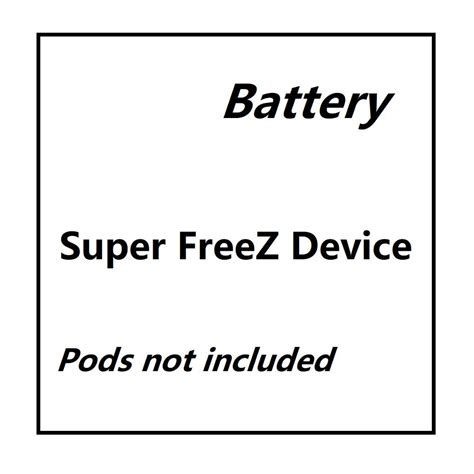 Super Freez Teala Bar Battery Steam Age Vape