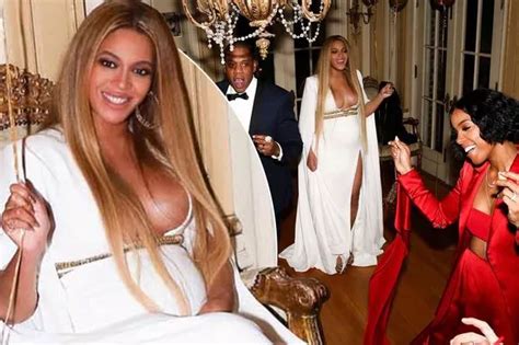 Pregnant Beyonce Is Fierce As She Gives Critics The Finger At Solange S Grammy Aftershow Bash
