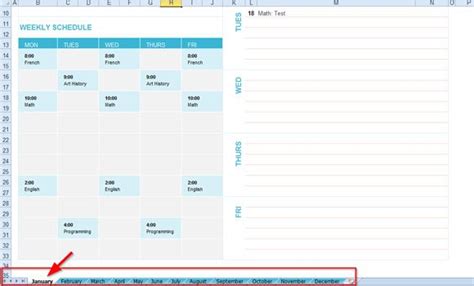 Free Babe Planning Template For Excel