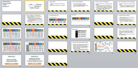 Powerpoint User Story Mapping Template