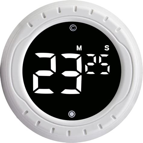 Timers Kitchen Timer Digital Magnetic Rotating Timer With Large Led Display Volume Timers Kitchen Timer Digital Magnetic Rotating Timer With Large Led Display Volume