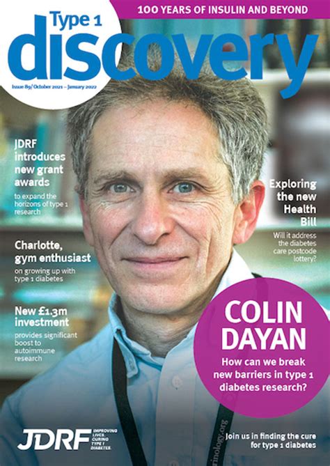 Type 1 Discovery Magazine Issue 89 Breakthrough T1d Uk
