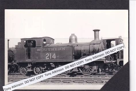 Southern Railway Ex Landswr O2 Class 0 4 4t No 214 Vintage Image