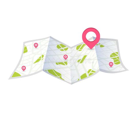 detailed city street map with different locations search place on