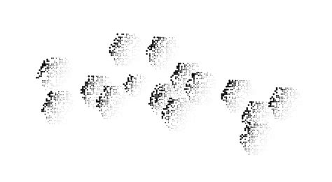 Premium Vector Hexagon Halftone Pattern Vector Honeycomb Background