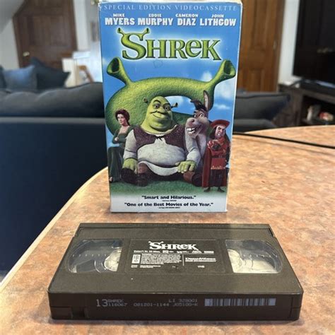 Shrek Vhs 2001 Special Edition Big Box Tested And Working Dreamworks