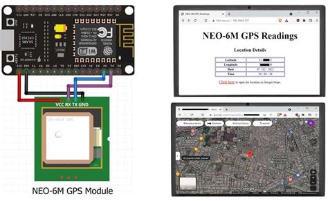 NEO 6M GPS Module With ESP8266 NodeMCU Track Location On Google Maps