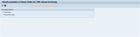 SAR SYNC HOME PATH SAP Tcode Synchronization Of Home Paths Transaction Code