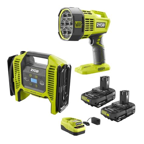 Ryobi One 18v Cordless Inflator Deflator And High Volume Inflator Tools Only Artofit