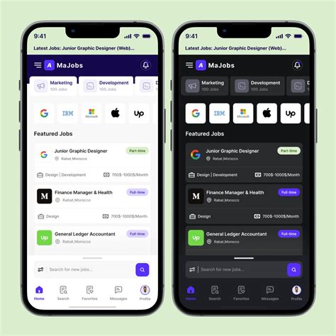 Hecham Gazhi® Senior Uiux Designer 🇲🇦 Jobs App Ui Design