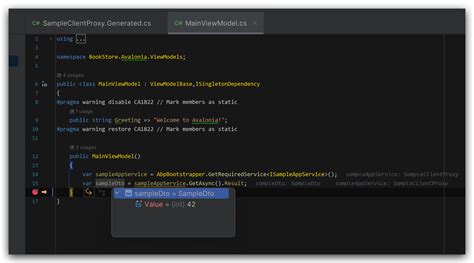 problem using client module in avalonia ios or xamarin forms ios