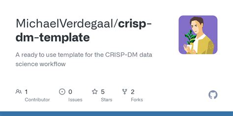 Github Michaelverdegaal Crisp Dm Template A Ready To Use Template
