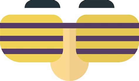 Premium Vector Fancy Glasses Illustration In Minimal Style