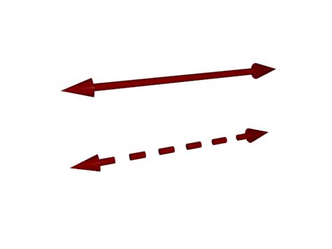 Dotted Line With Arrow