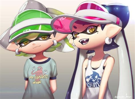 Callie And Marie Squid Sisters Splatoon Callie And Marie Splatoon Comics