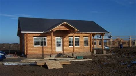 Gallery Of Log Buildings At All Stages Of Build Premier Log Homes