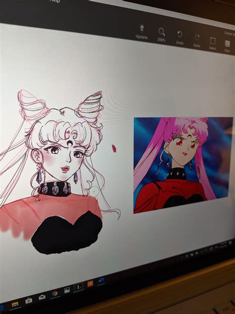 Best Sailor Moon Redraw Challenge Images On Pholder Sailormoon Anime Sketch And Stardust