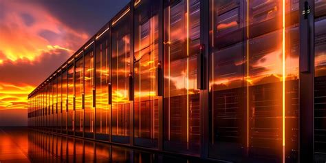 Premium Photo Optimizing Server Performance The Importance Of Precise Temperature Control In