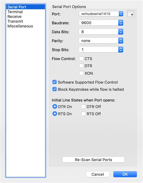macos免费串口工具coolterm minicom comtool volt 伏特加 友善串口调试助手 screen picocom