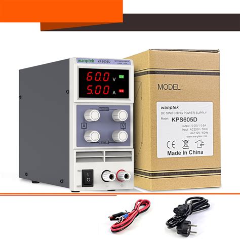 New Laboratory Stabilizer Dc Power Supply Adjustable 60v 5a Voltage