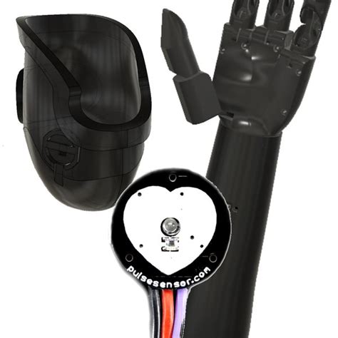 Pulse Sensor To Actuate A Robotic Hand Hackaday Io