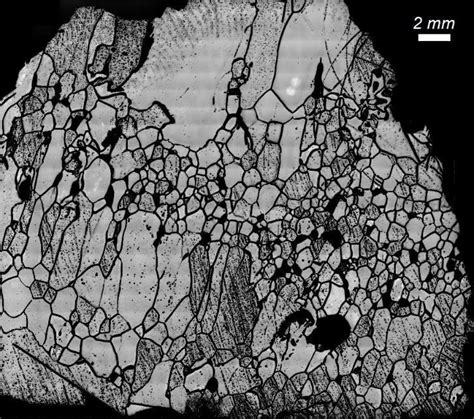 Fused Periclase With Areas Of Different Crystalline Structure Download Scientific Diagram