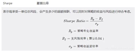 夏普比率，波动率的公式讲解和代码实现运算 波动率计算公式 csdn博客