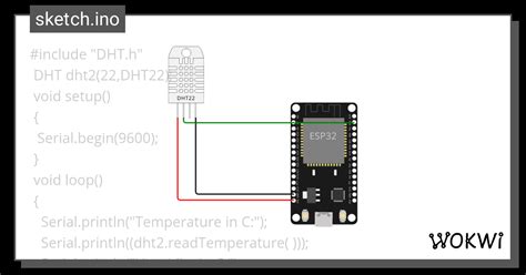 Micro Dht22 Wokwi Esp32 Stm32 Arduino Simulator